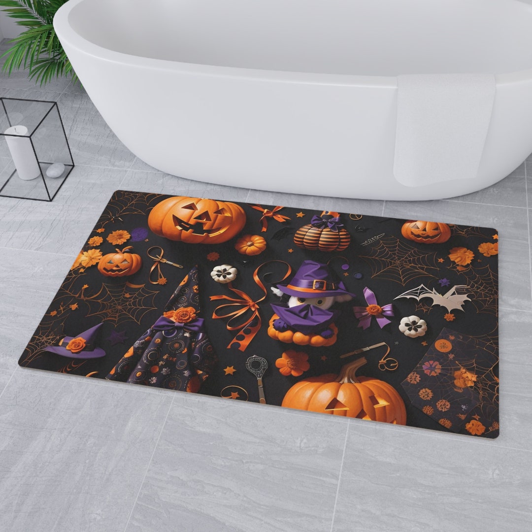 Halloween Custom 3D Floor Mat Halloween Kitchen Floor Mat - Etsy