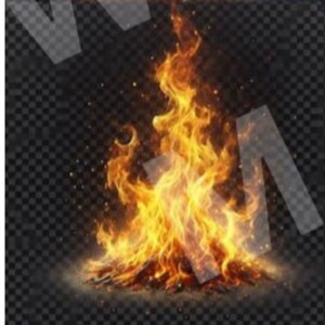 Enchanting Fire PNG Overlay| Realistic Flames | Digital Download ...