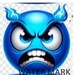 Angry Blue Emoji Digital Download | Printable Clipart | Instant ...