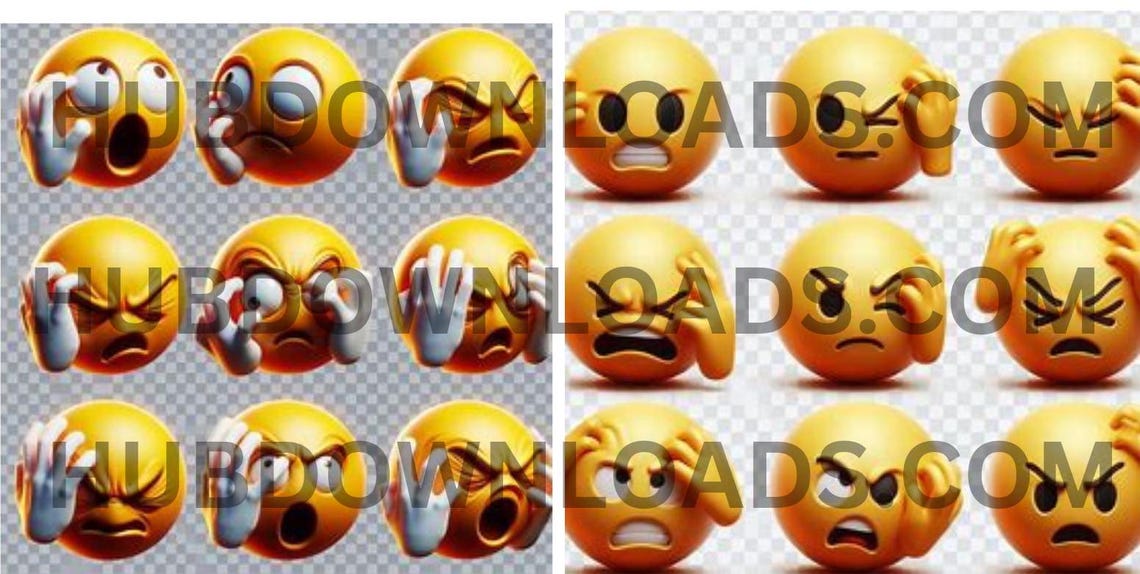 Scratching Head Emoji Stickers | Funny Confused Emoji Decals ...