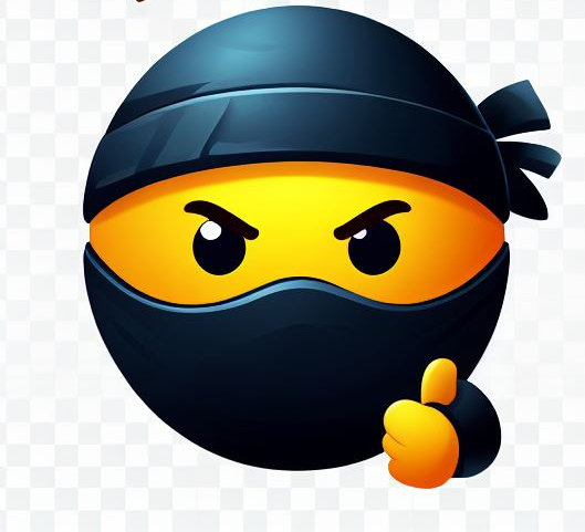 Ninja Emojis PNG Files - Etsy