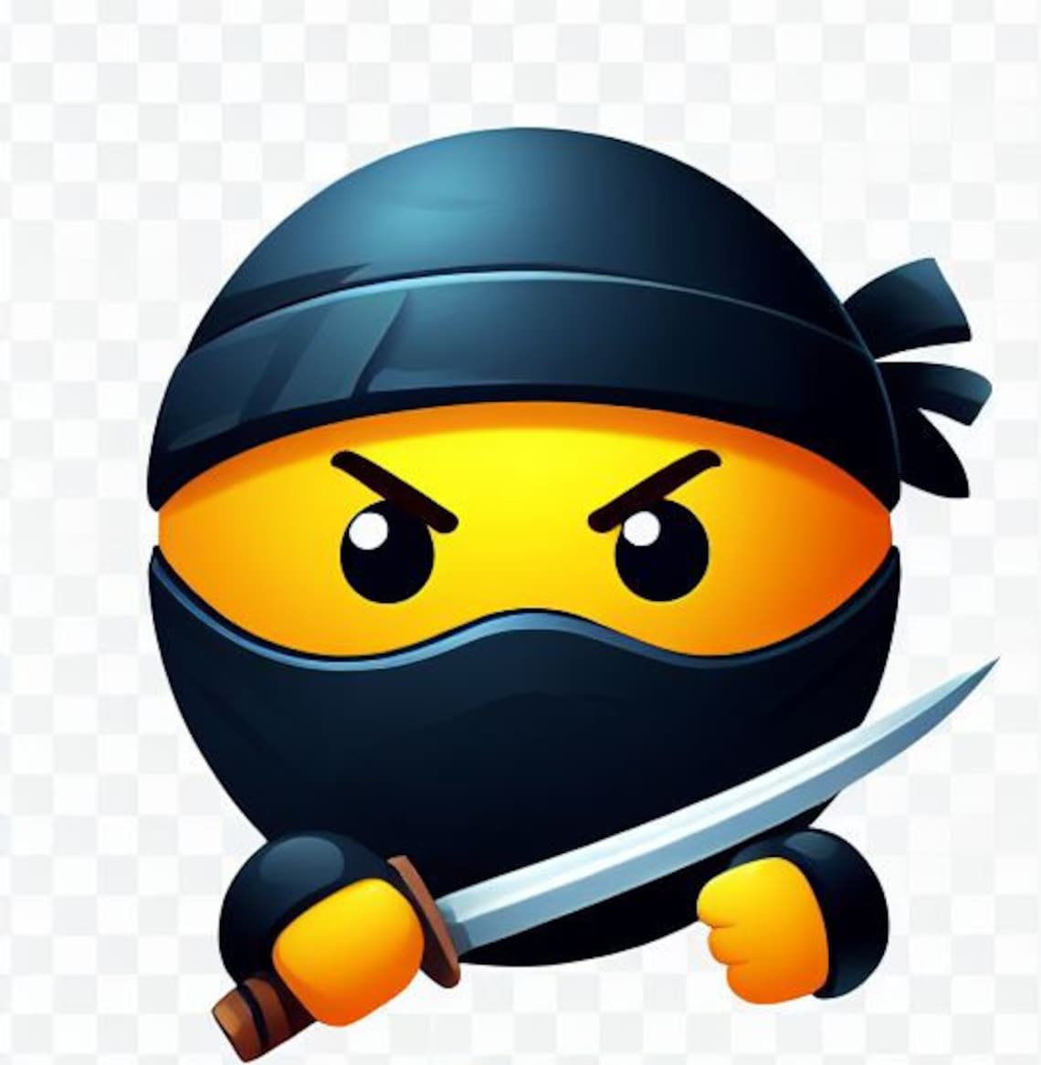 Ninja Emojis PNG Files - Etsy