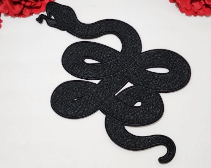 Fashion Snake Patch, Animal Patch, Iron on Patch - Etsy
