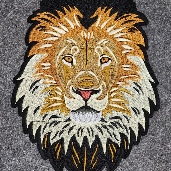 Lion Patch - Etsy