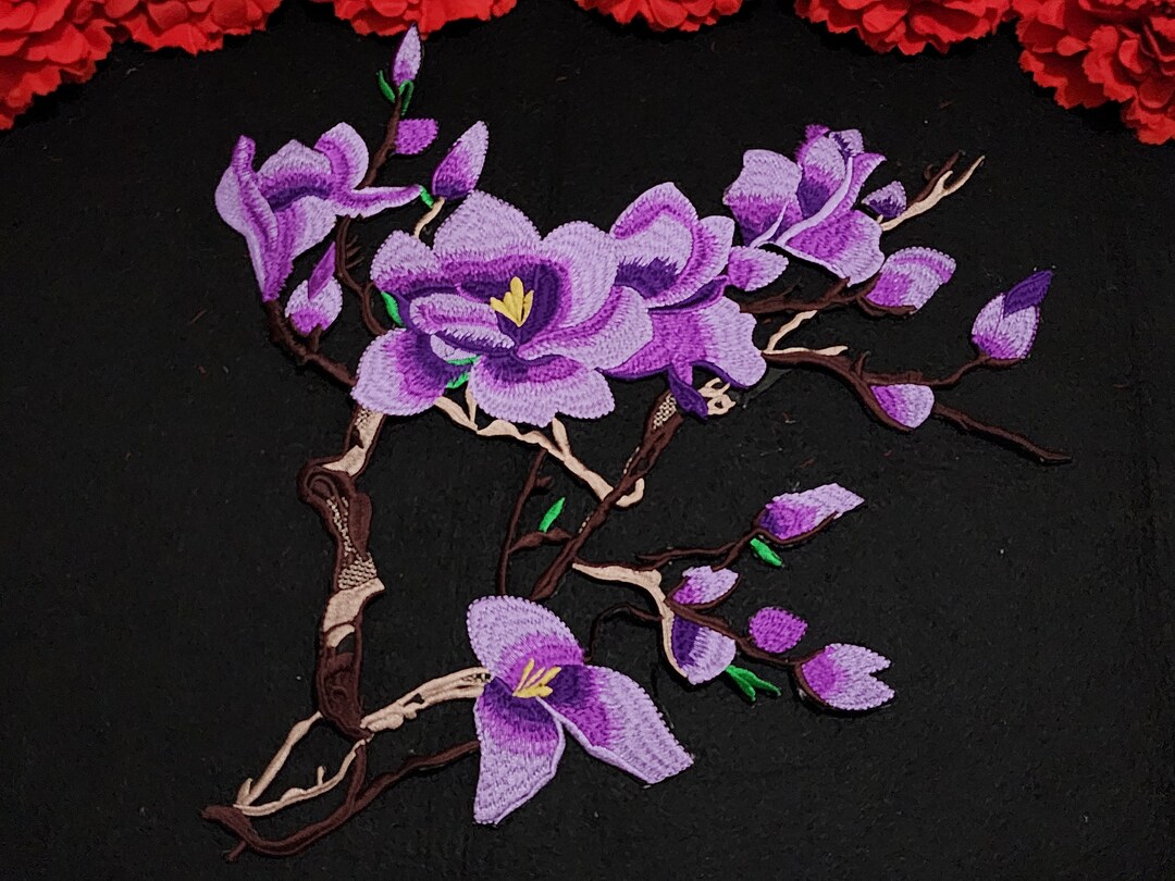 Fashion Flower Patch, Magnolia Patch, Iron On - Etsy