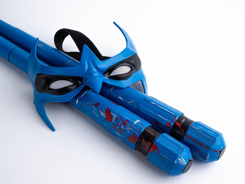 Night--wing Inspired Mask + Escrima Sticks - Etsy