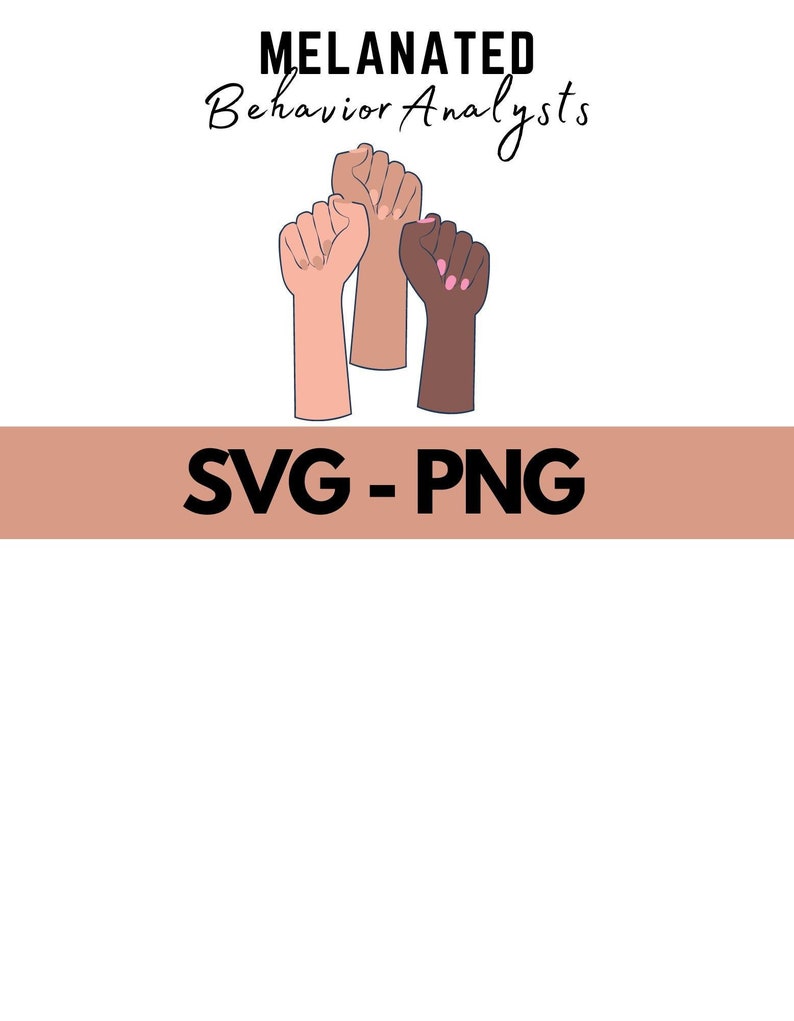 Melanated Behavior Analyst SVG-PNG - Etsy