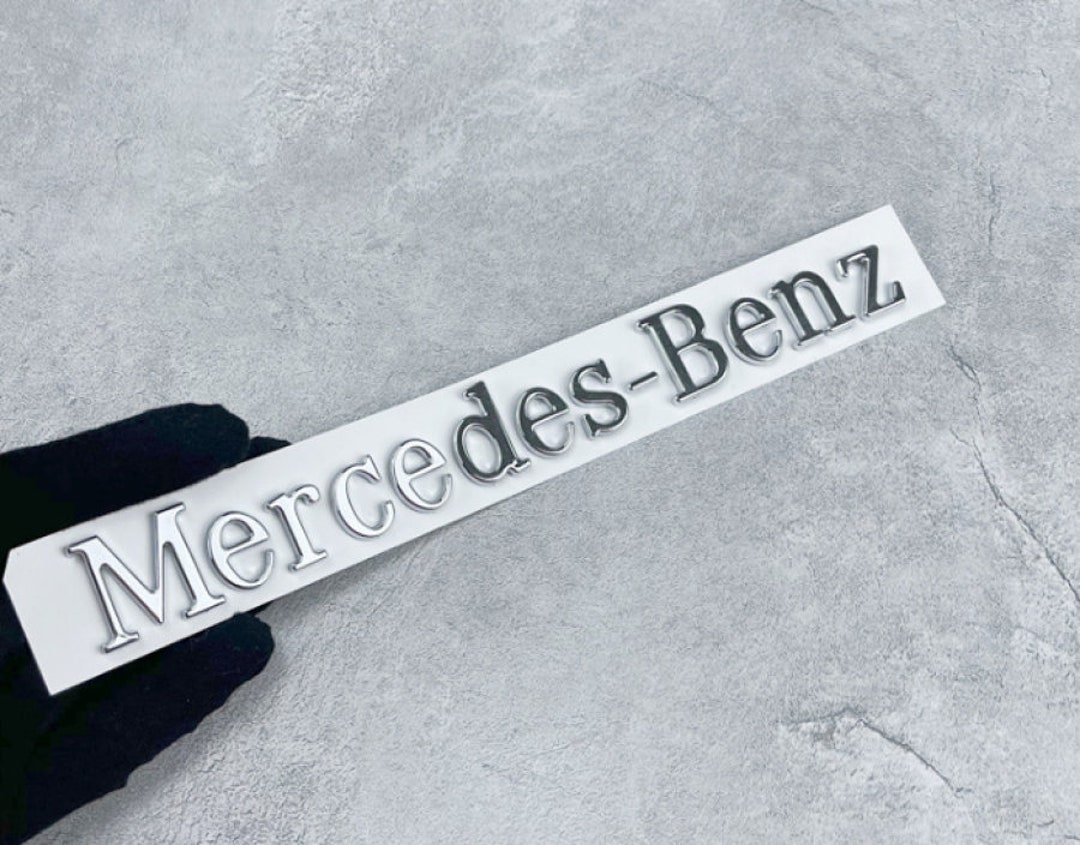 Logo Mercedes-benz, emblème Mercedes, insigne de coffre Mercedes-benz ...