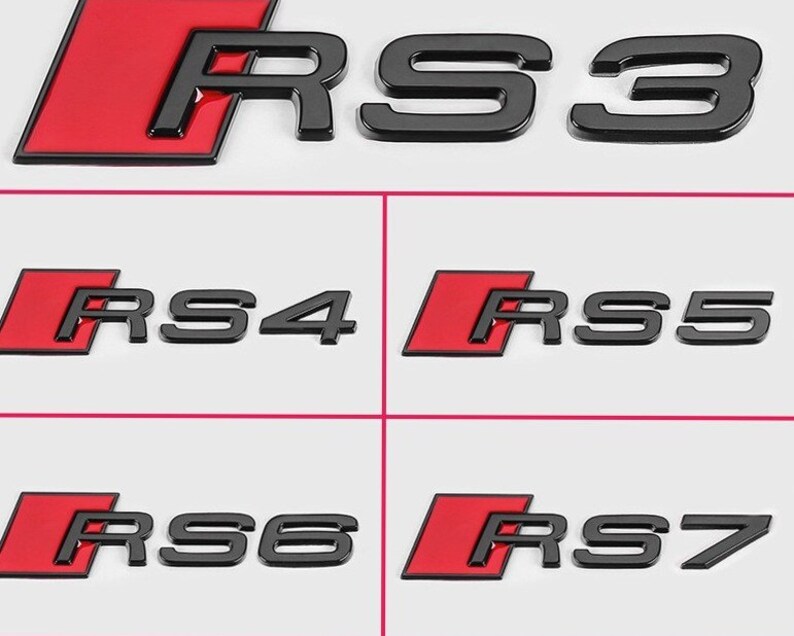 Audi RS3 Logo, Audi RS5 Logo, Audi RS6 Logo, Audi Rs7 Logo, Audi Logo ...