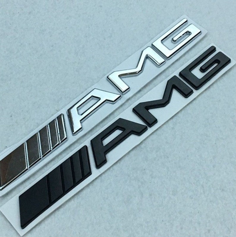 Amg Logo, AMG Mercedes Emblem, Amg Boot Badge, Gloss Black Amg, Mercedes Benz Amg - Etsy
