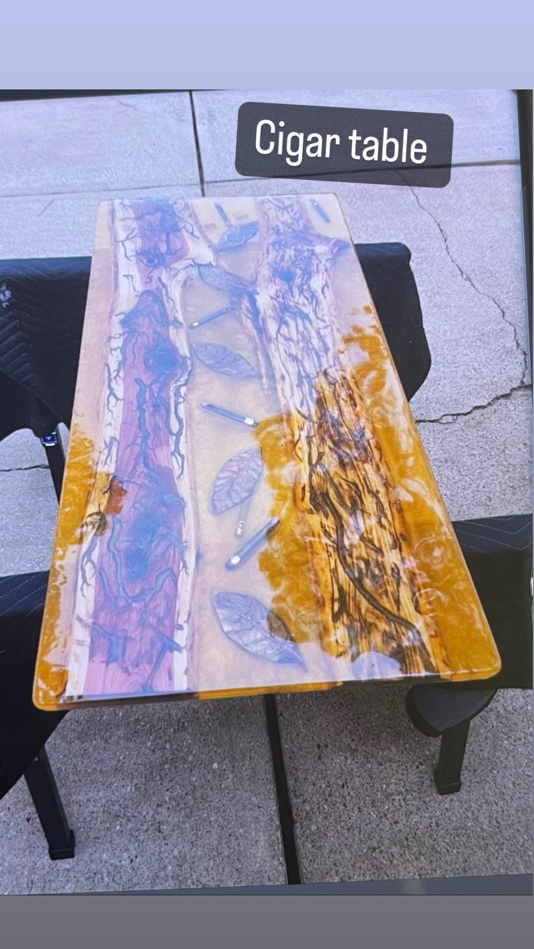 Cigar Coffee Table - Etsy