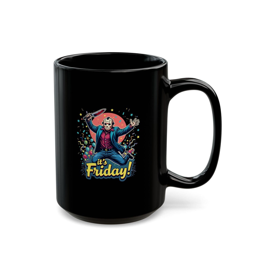 It's Friday Mug, Horror Movie Reference Office Worker, Gift for ...