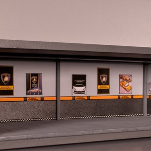 Diorama Lamborghini Showcase for Diecast Cars 1:43 With LED Light. - Etsy