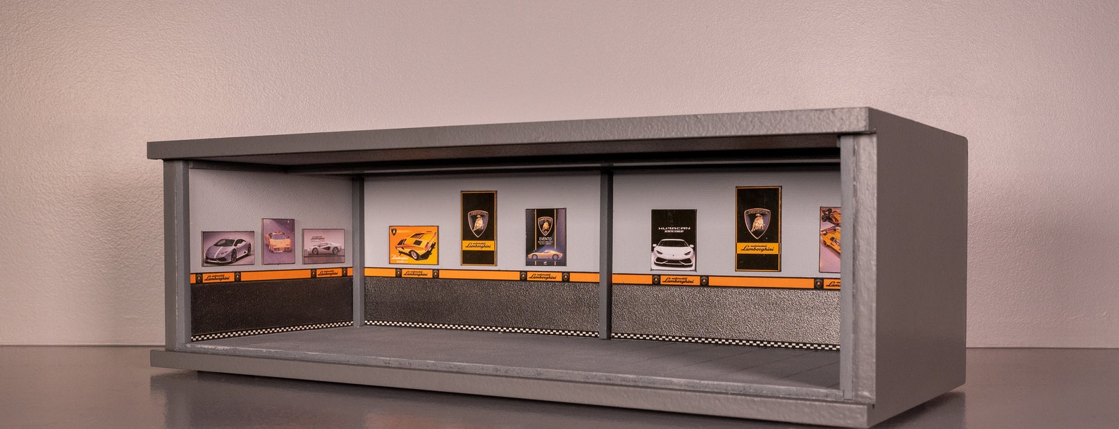 Diorama Lamborghini Showcase for Diecast Cars 1:43 With LED Light. - Etsy