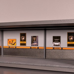 Diorama Lamborghini Showcase for Diecast Cars 1:43 With LED Light. - Etsy