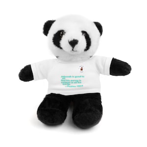 Plush Teddy Bear With Inspirational Bible Verse Psalms 145:9 - Soft and ...