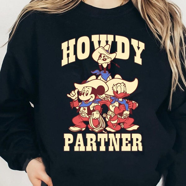 Mickey Cowboy - Etsy