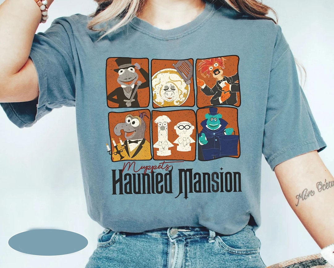 Retro the Muppets Characters Shirt | the Haunted Mansion T-shirt ...