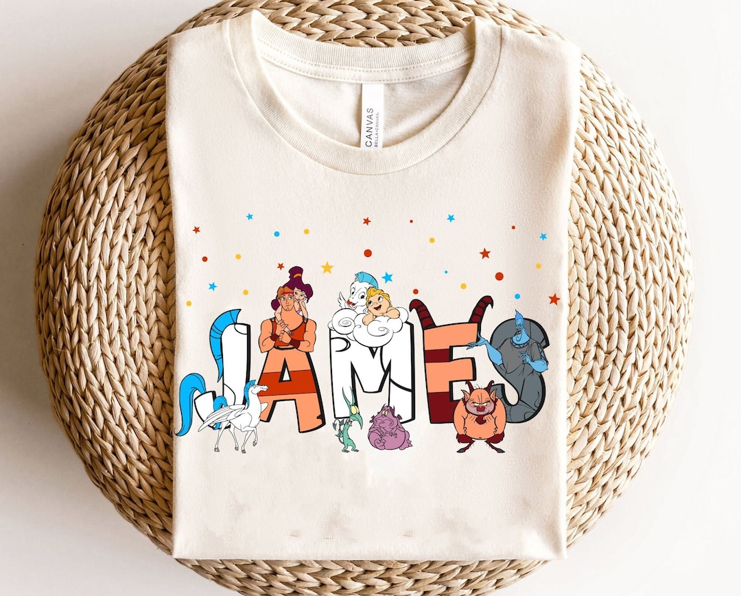 Custom Name Disney Hercules Shirt | Personalized Megara Hades Phil ...