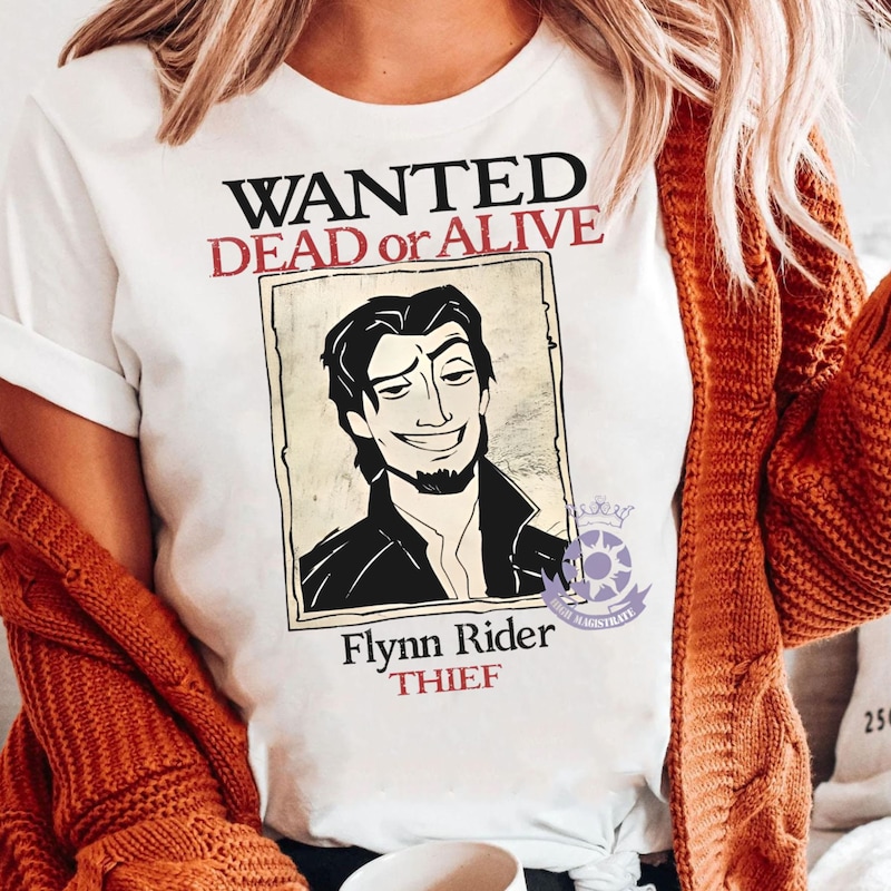 Flynn Rider Wanted Poster - Etsy