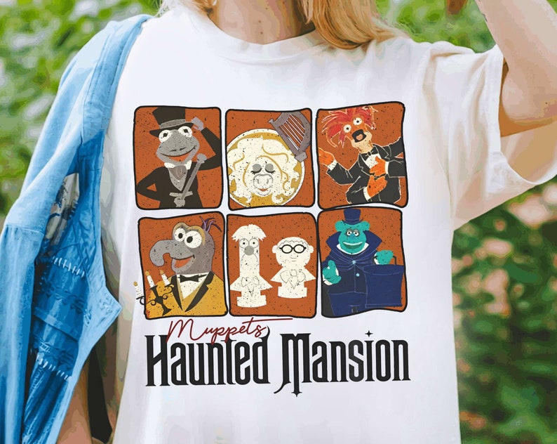 Retro the Muppets Characters Shirt | the Haunted Mansion T-shirt ...