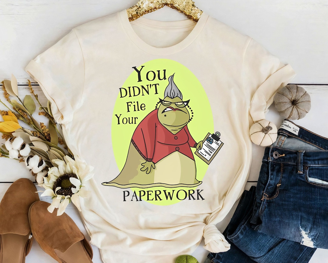 Vintage Monster Inc Disney Shirt | Retro Disney Roz You Didn't File ...