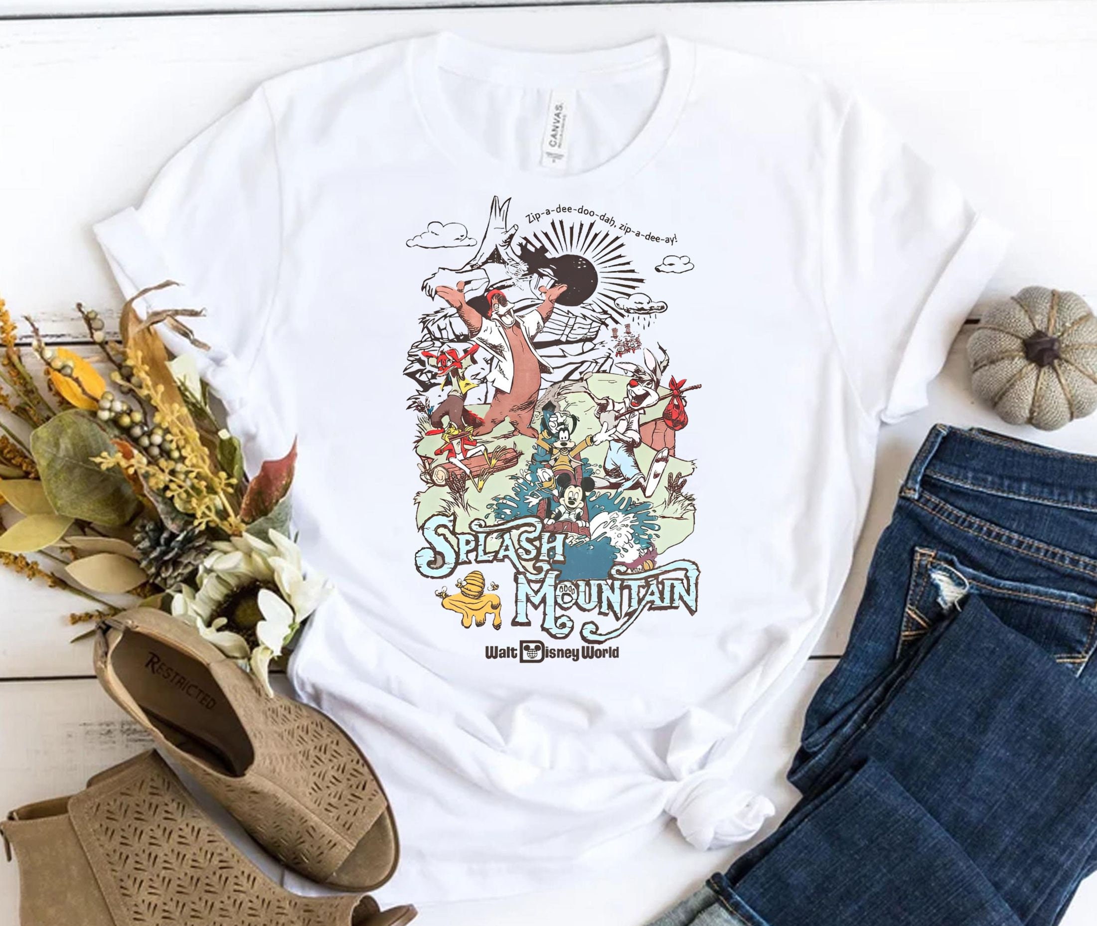 Vintage Splash Mountain Sweatshirt Retro Brer Rabbit T-shirt - Etsy