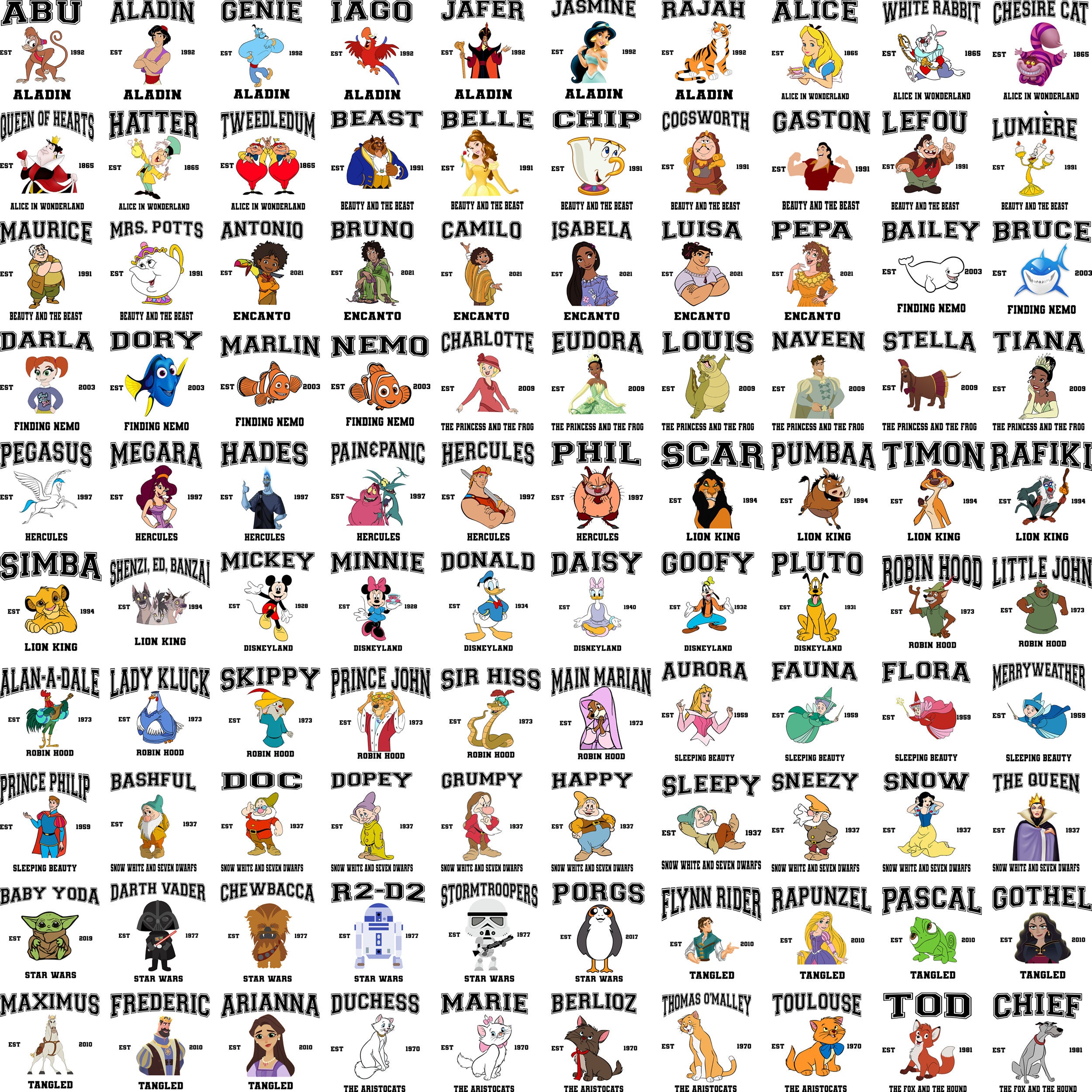 Custom Vintage Hercules All Characters Group T-shirt Custom Vintage Hercules All Characters Group T-shirt