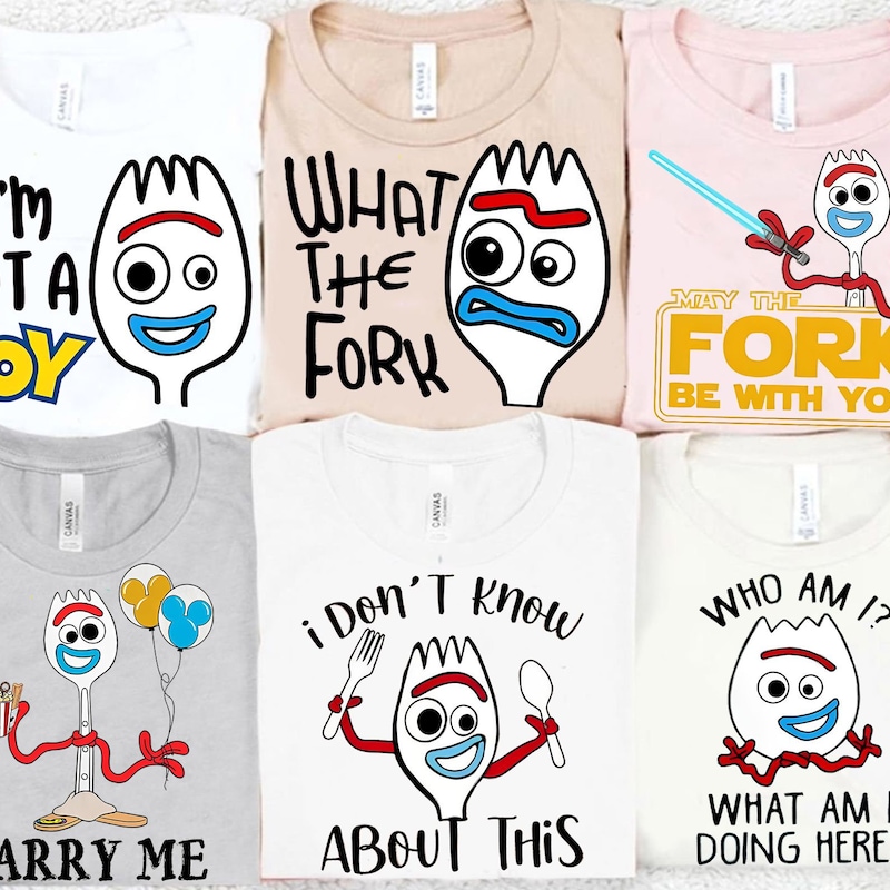 Forky Carry Me Svg - Etsy