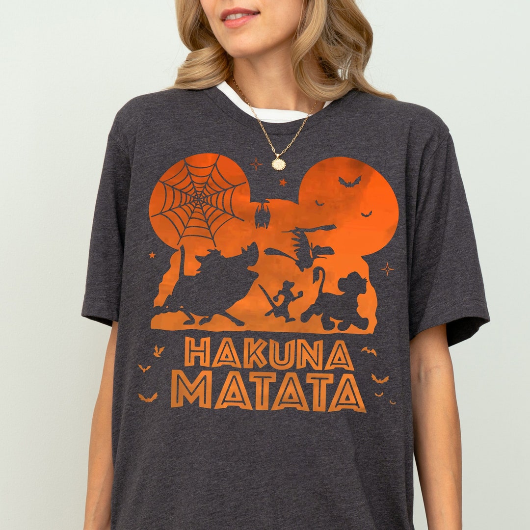 Vintage Hakuna Matata Lion King Halloween Shirt | Disney Halloween ...