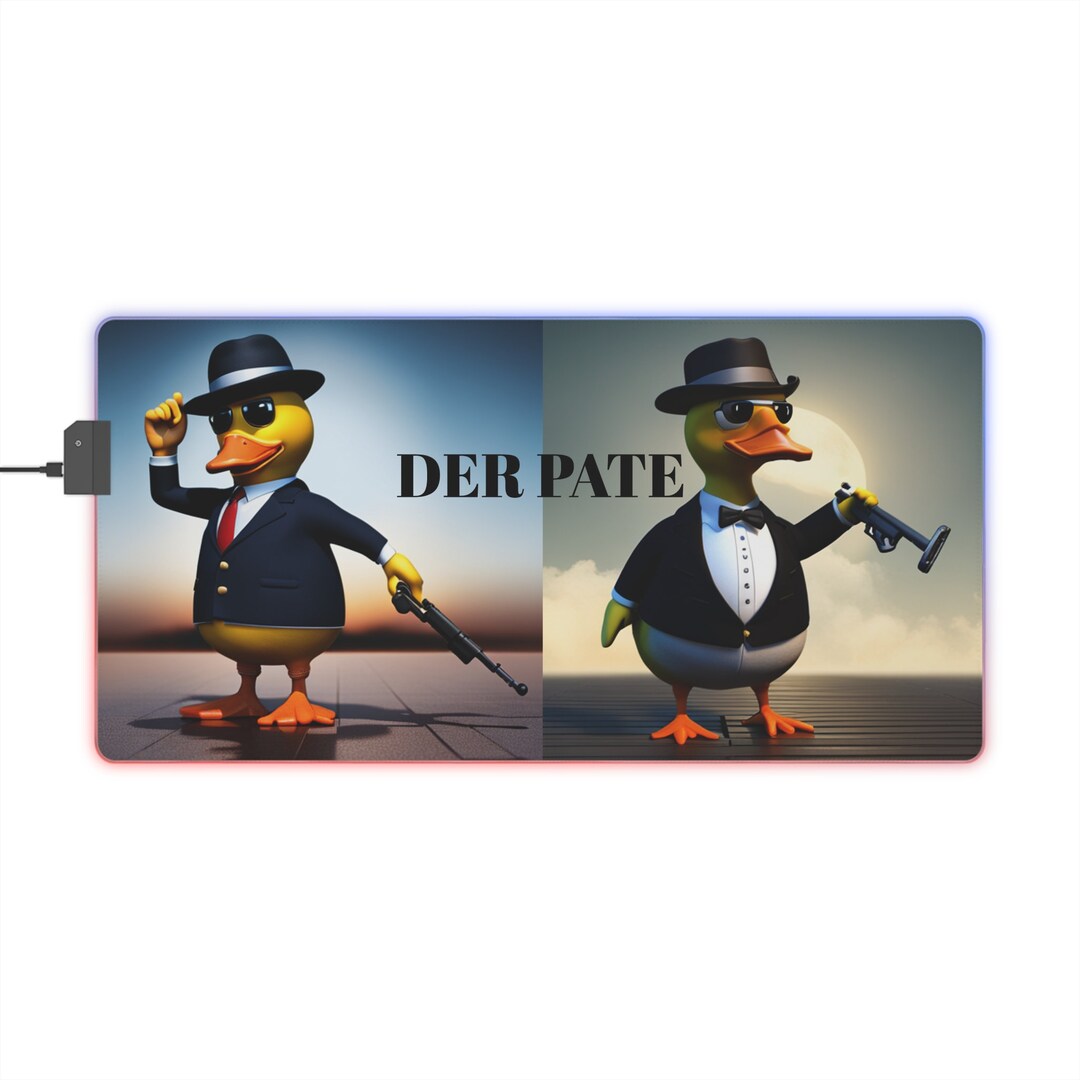 The Godfather Gaming Desk Pad RGB Gaming Mouse Pad Bright LED - Etsy