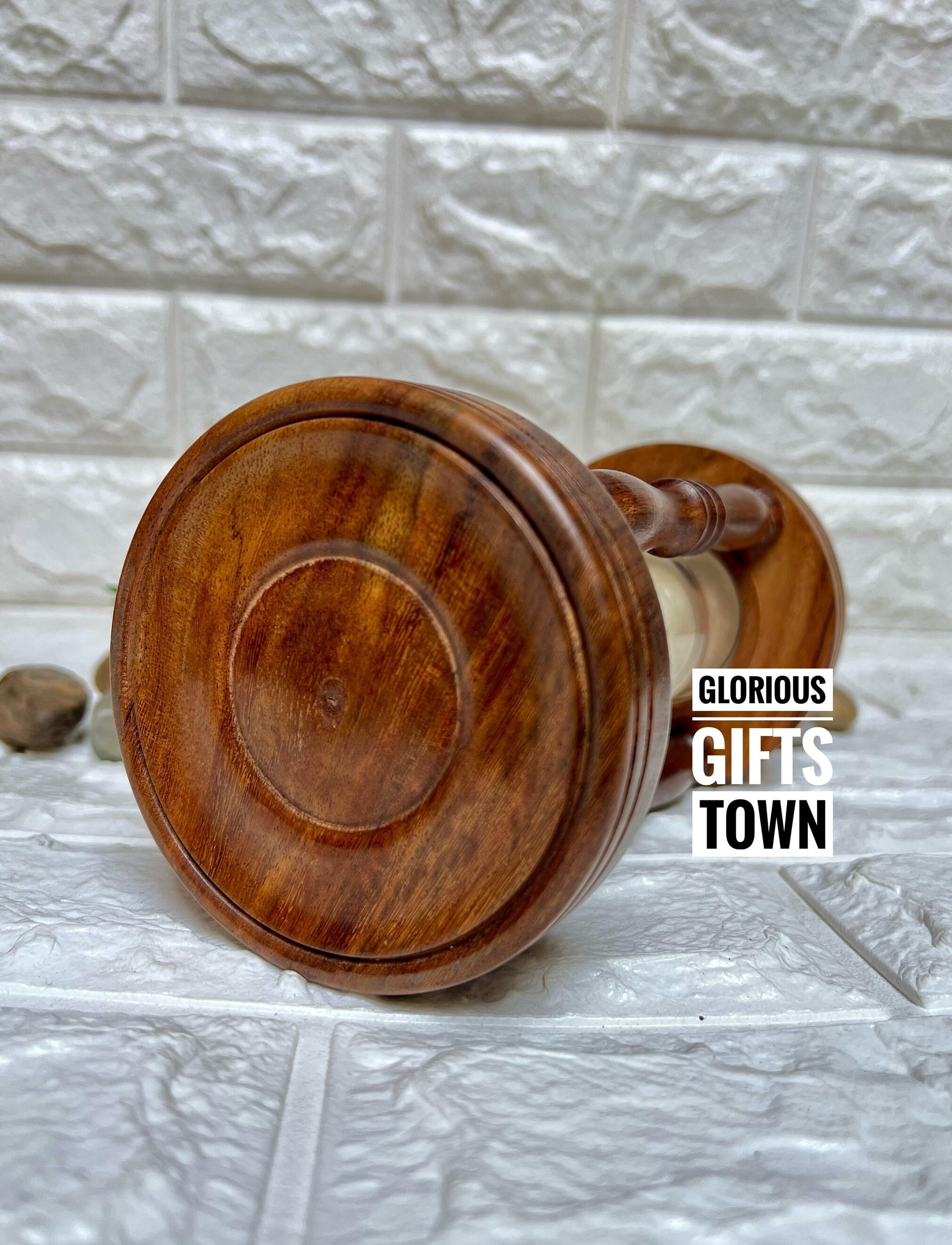 Personalized Wooden Sand Timer, Crafted Wooden Hourglass, Custom ...