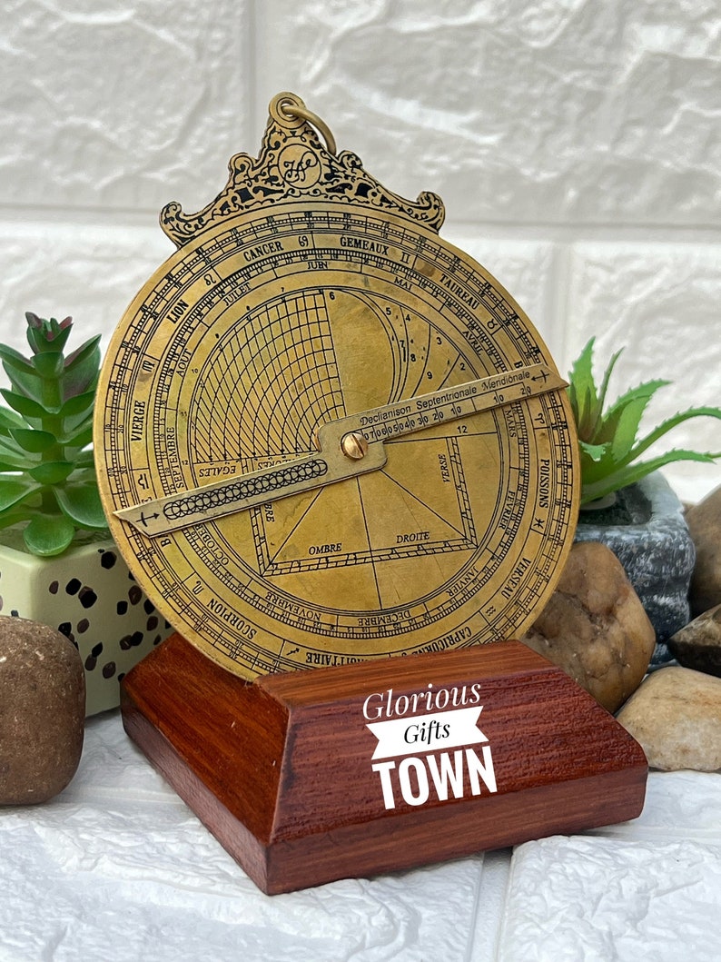 Antique Finish Handcrafted Astrolabe, Nautical Brass Armillary, Ancient ...