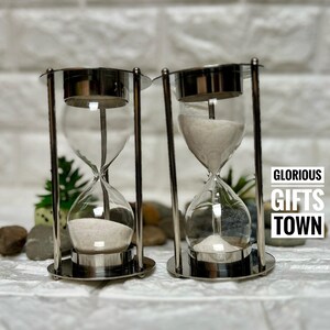 Personalized Elegant Hourglass Sand Timer, Home Decor Sand Timer ...