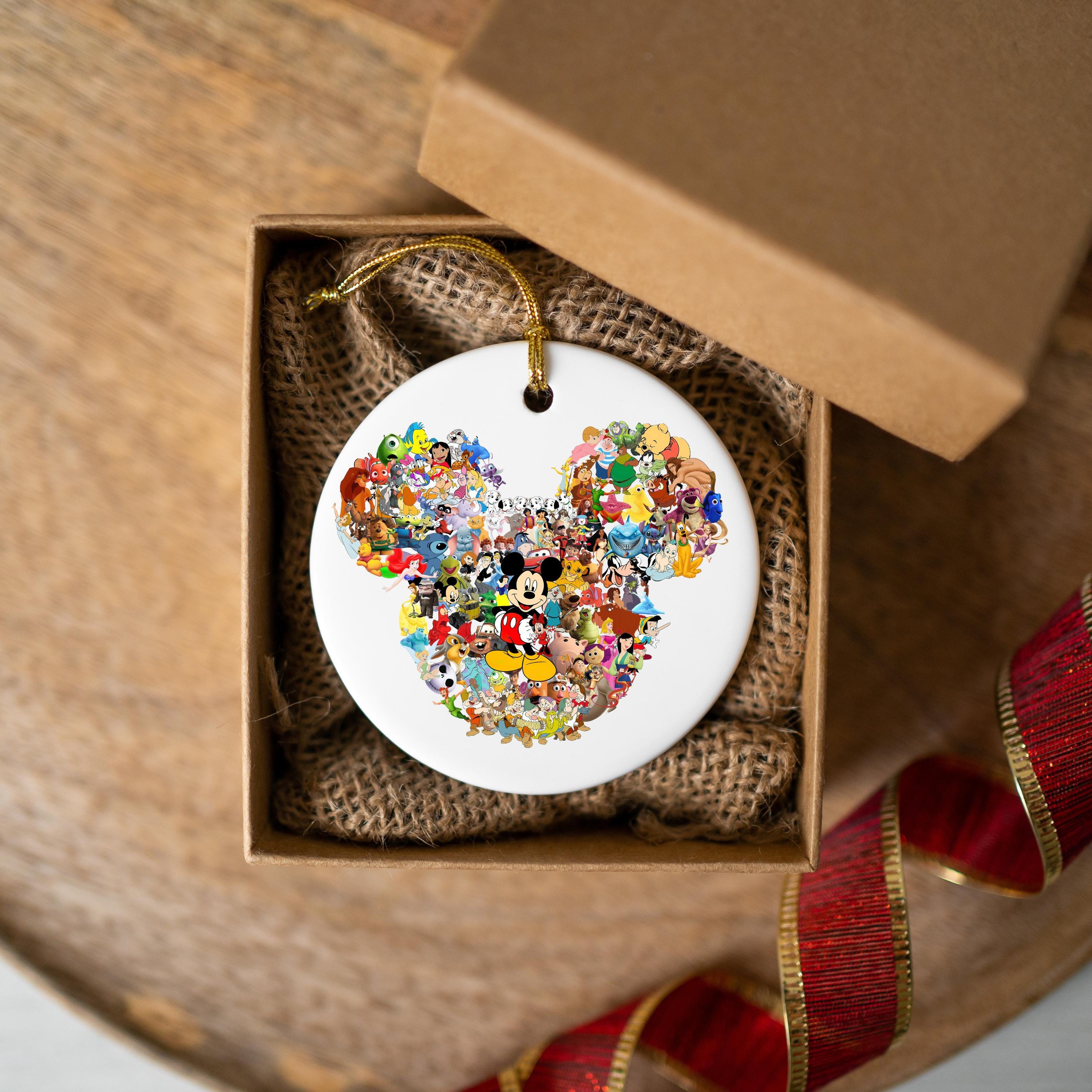 Disney Keepsake Ornament | Iconic Character Collage, Customizable Gift ...