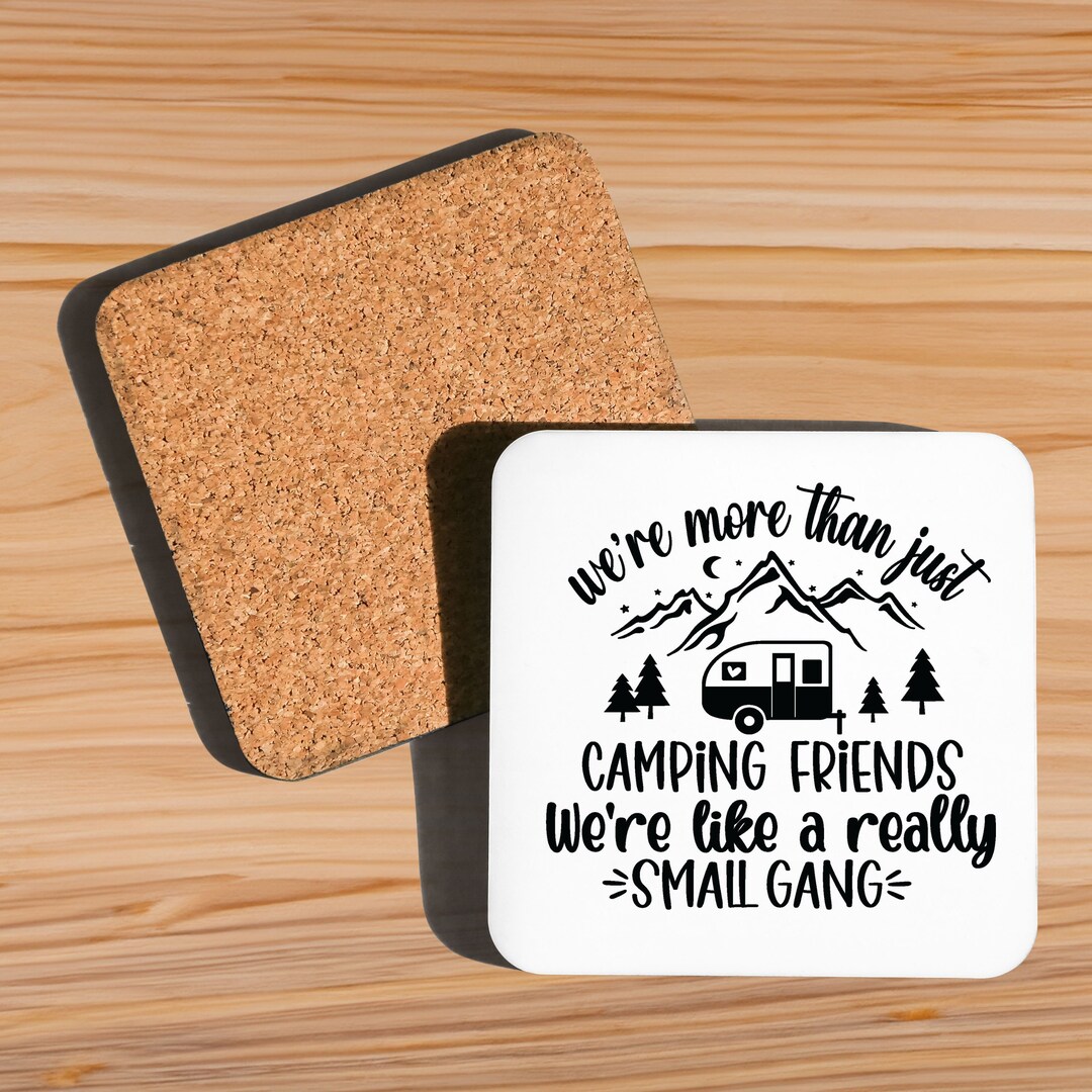 Friends Coasters, Camping Friends Coaster, Besties Coaster Bundle ...