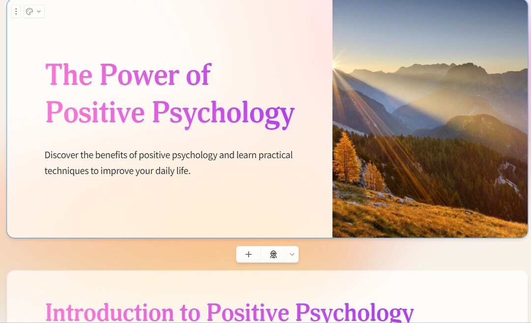 Positive Psychology Lesson - Etsy