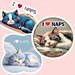 I Love Cat Naps Digital Sticker Bundle, Cute Cat Stickers Pngs ...