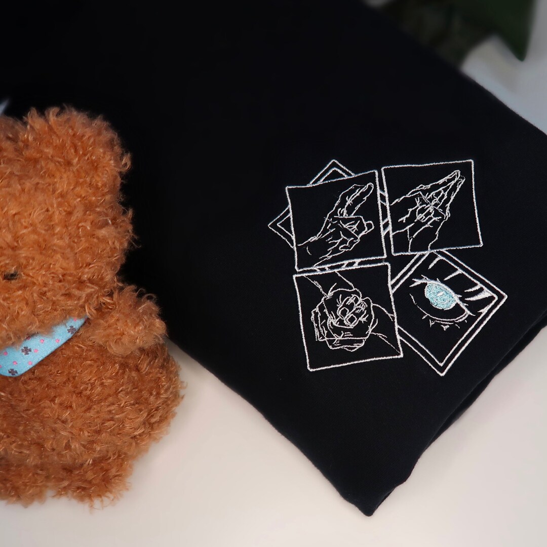 Jujutsu Kaisen “gojo” Anime Embroidery Merch Domain Expansion - Etsy