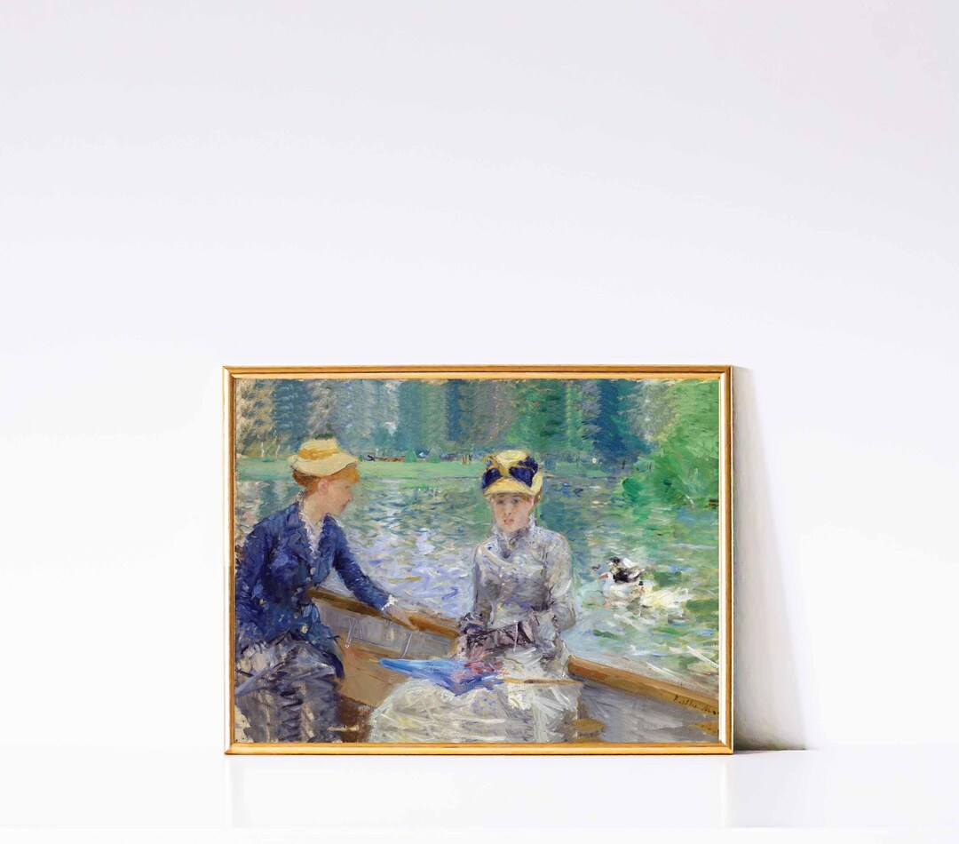 B. Morisot Summers Day 1879 | Printable Wall Art | Impressionist Home ...