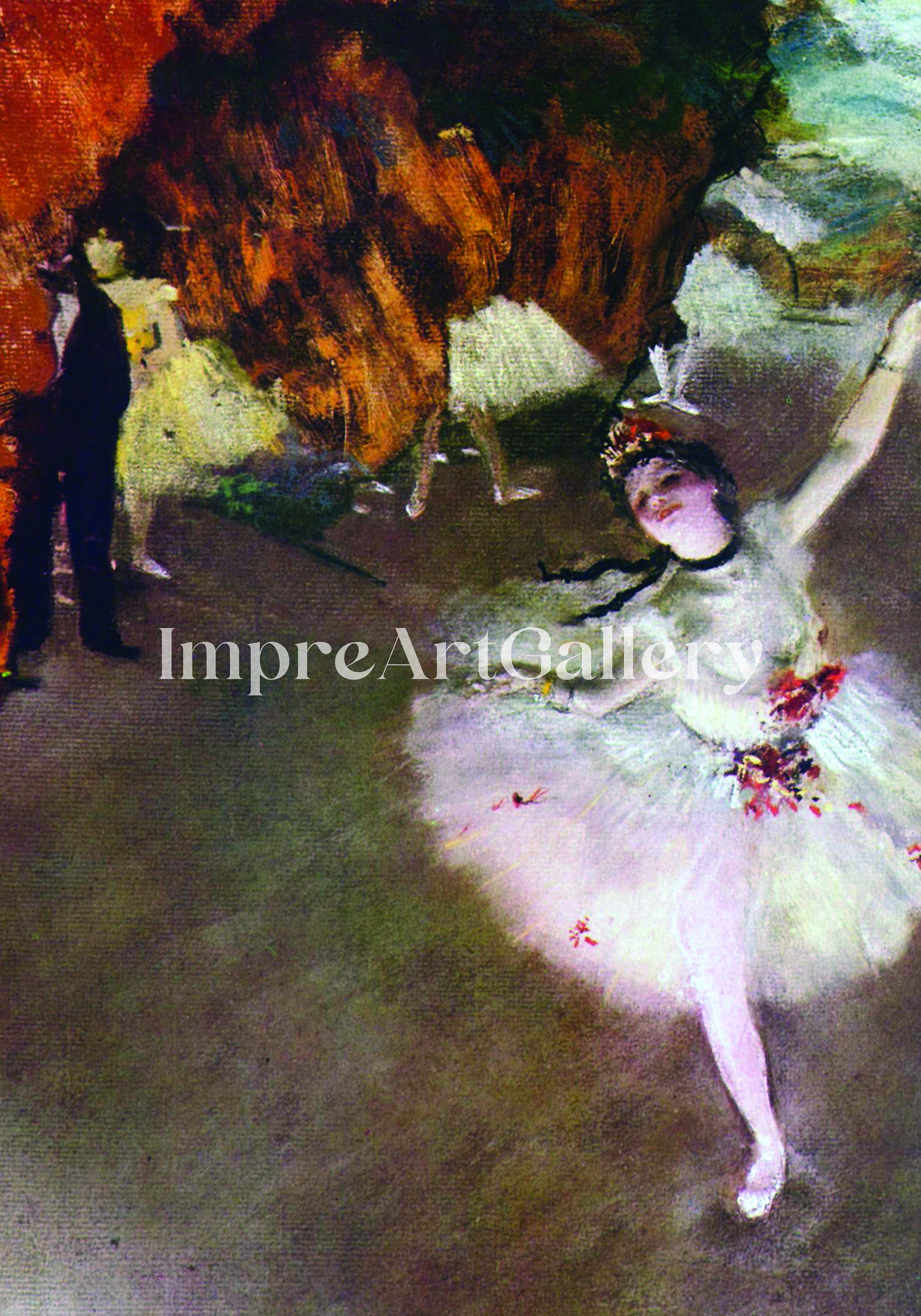 Edgar Degas- the Star | Printable Wall Art | Impressionist Home Decor ...