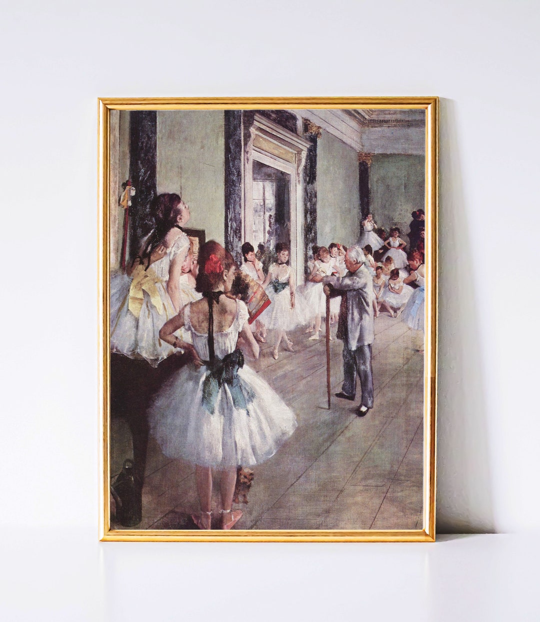Edgar Degas the Dance Class| Printable Wall Art | Impressionist Home ...