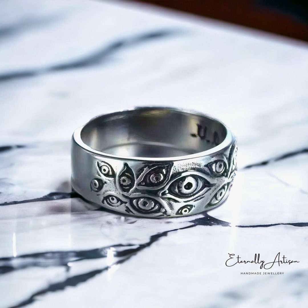 Ryomen Sukuna Eye Ring JJK Anime Inspired Ring Ryomen - Etsy