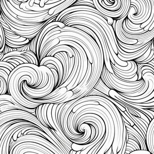 Zen Swirls Coloring Book 20 Abstract Art Coloring Pages Instant ...
