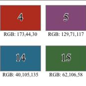 Halloween Paint by Number Coloring Book 20 Halloween Coloring Pages ...