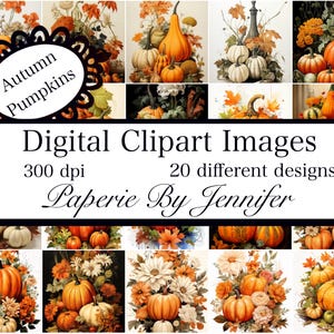 Fall Digital Papers Mega Bundle 10 Complete Packs Instant Download ...