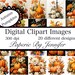 Fall Digital Papers Mega Bundle 10 Complete Packs Instant Download ...