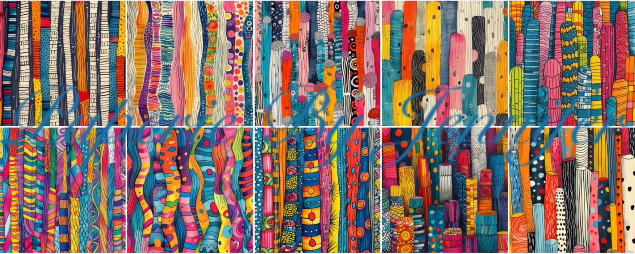 Abstract Line Art Columns Backgrounds 20 Designs Instant Download Line ...