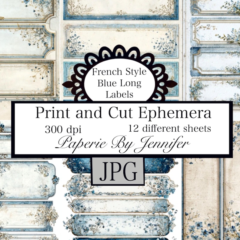 French Herb Style Print - Etsy