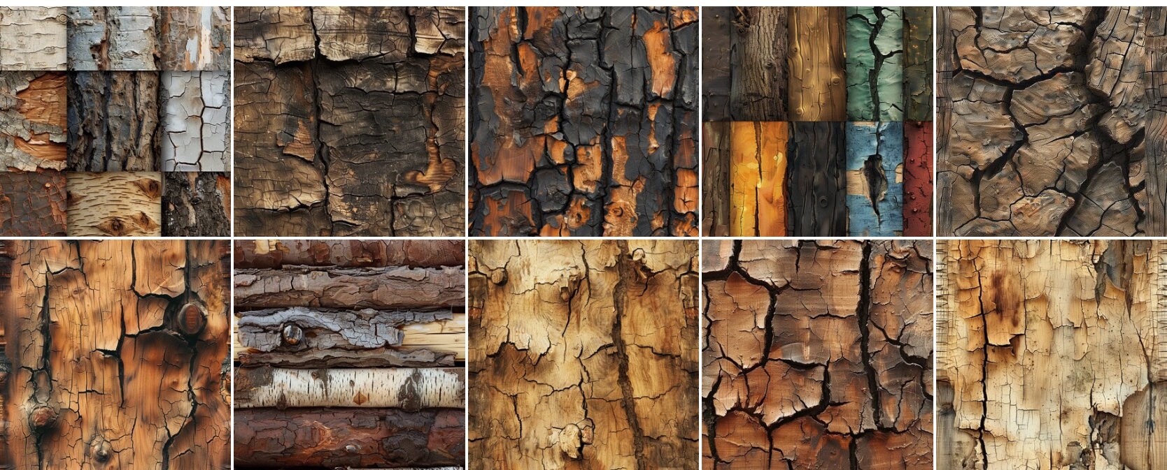 Rustic Bark Images 20 Bark Backgrounds Instant Download Tree Bark ...